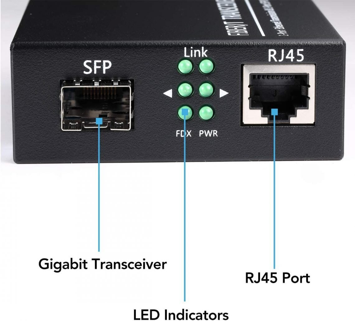 1000M Media Convertor - Key2Optics-Total OTN Solution