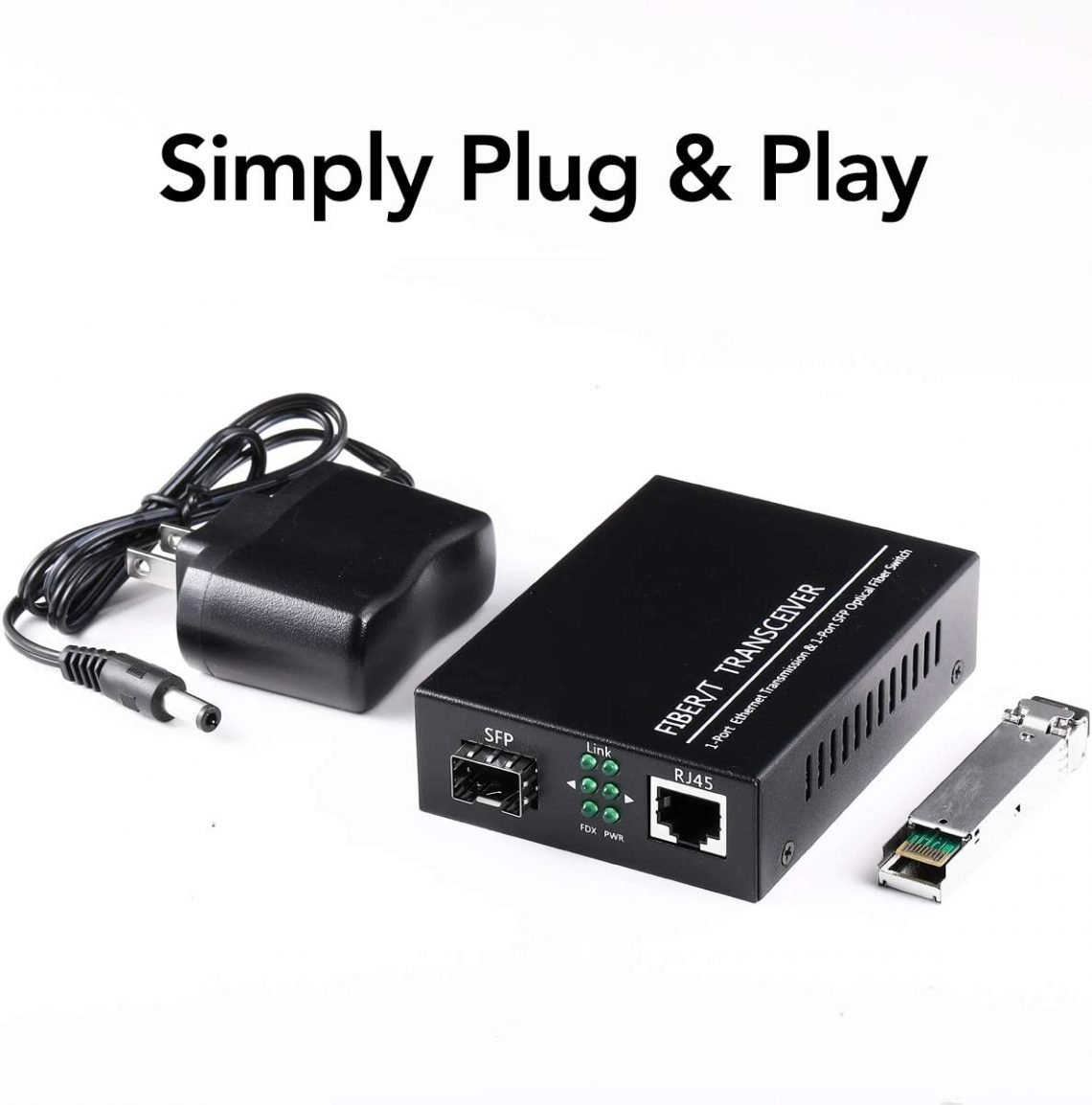 1000M Media Convertor - Key2Optics-Total OTN Solution