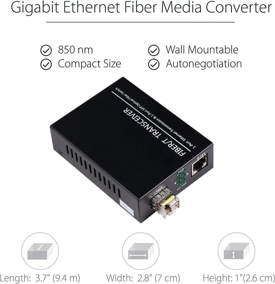1000M Media Convertor - Key2Optics-Total OTN Solution