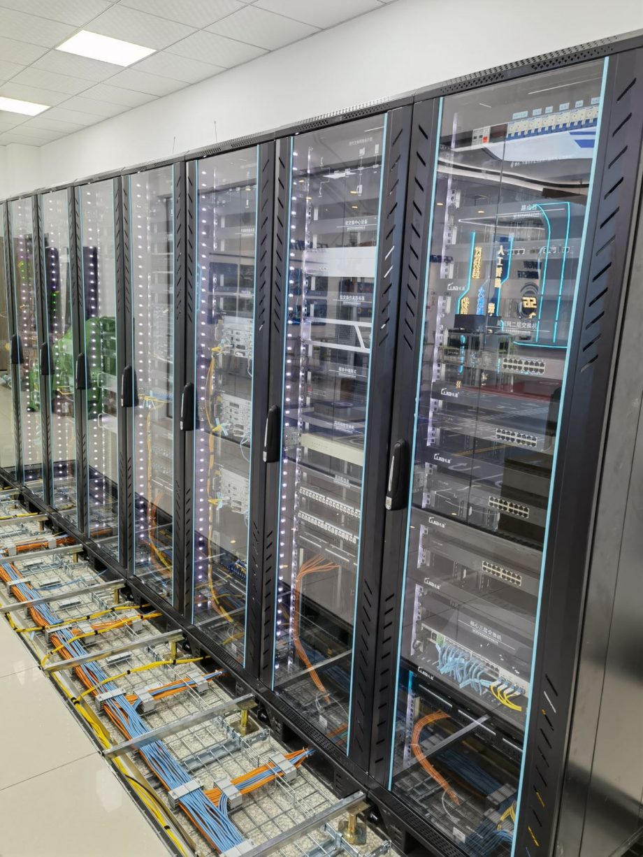 High School Data Center Network Solution - KeyOptics